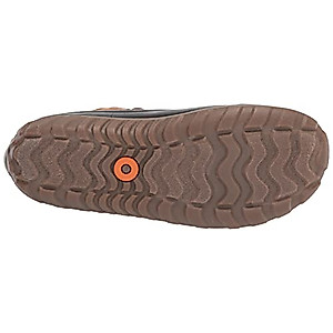 Bogs Womens Classic Casual Lace Leather Boot Snow, Cognac Multi, 7