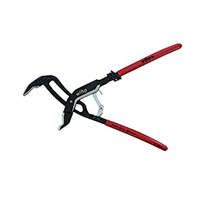 Wiha 32637 Classic Auto Grip VJaw Tongue and Groove Pliers 10 inch