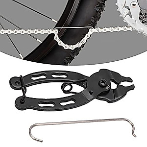 Drfeify Bicycle Chain Pliers,Durable Steel Bicycle Chain Quick Link Repair Tool for Mountain Bikes Road Bikes Folding Bikes and City Bikes