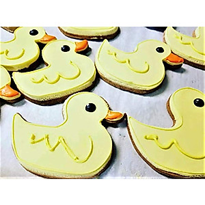 Rubber Duck Cookie Cutter, 4" Made in USA by Ann Clark
