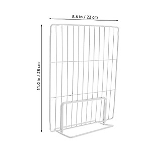 Veemoon Refrigerator Partition Board Freezer Wire Divider Iron Mesh Divider Drawer Separators Fridge Shelf Organizers Freezer Dividing Partition Plate