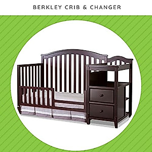 Toddler Bed Safety Guard Rail Conversion Kit 148 for Sorelle Cribs | See Description for List of Compatible Cribs (Espresso)