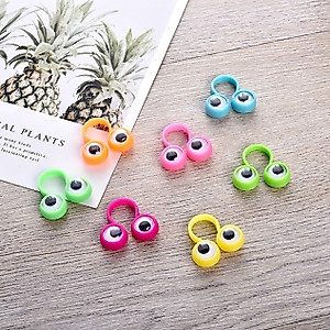 Eye Finger Puppets Googly Eye Finger Puppets Wiggly Eyeball Finger Puppet Rings Eye Finger Toys Party Favors A Pack of 60