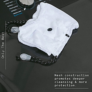Reshoevn8r Sneaker Laundry Bag for Washing Machine - Mesh Washing Dual Lace Locking System - Shoe Cleaning Bag Compatible with All Sneakers Including Nike, Jordan, Adidas & Yeezy