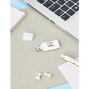 Kioxia U202 TransMemory 128GB USB2.0 Flash Drive Portable Data Disk USB Stick White LU202W128GG4