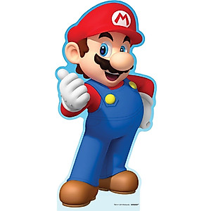 Super Mario Cardboard Cutout, 4ft
