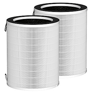 Ganteny MAX HEPA Filter Replacement Compatible with Afloia MAX/MAGE/MAGE PRO and Sans/Air-Honati/Compass Home Smart/Taylor Swoden/Cuckoo CAC-J1510FW Air Cleaner Purifier, 2 Pack