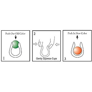 GAYM 14mm Fancy Lotus Sterling Silver Interchangeable Ring (9)