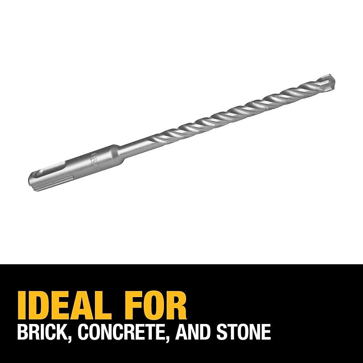 DeWalt DW5517 1/4" x 4" x 6" Solid Rock Carbide SDS-Plus Bit