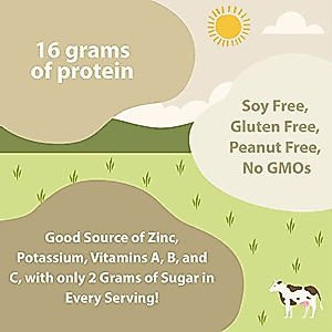 TruHeight Growth Protein Shake Ages 5+ (Vanilla) - Clinically Proven Nutrients, Vitamins, & Minerals for Kids, Teens & Young Adults - Immune Support, Non-GMO, Gluten-Free, Powder Shakes & Snacks