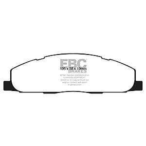 EBC Brakes DP41848R Yellowstuff Street and Track Brake Pad