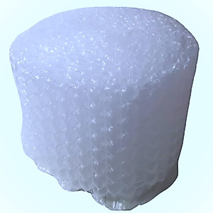Welcoming Hands Heavy duty Cushioning Bubble Wrap for Moving & Shipping- Dual Side Bubble Cushion, 50 FT Bubble Packing Wrap for Maximum Protection -Bubble Roll Moving Supplies, Perforated at 12 IN