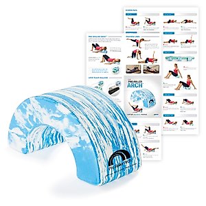 OPTP PRO-ROLLER Arch - Foam Roller Support and Positioning Tool – Use with 6-Inch Diameter Large Foam Rollers, A Short Foam Roller or Half Round Foam Roller