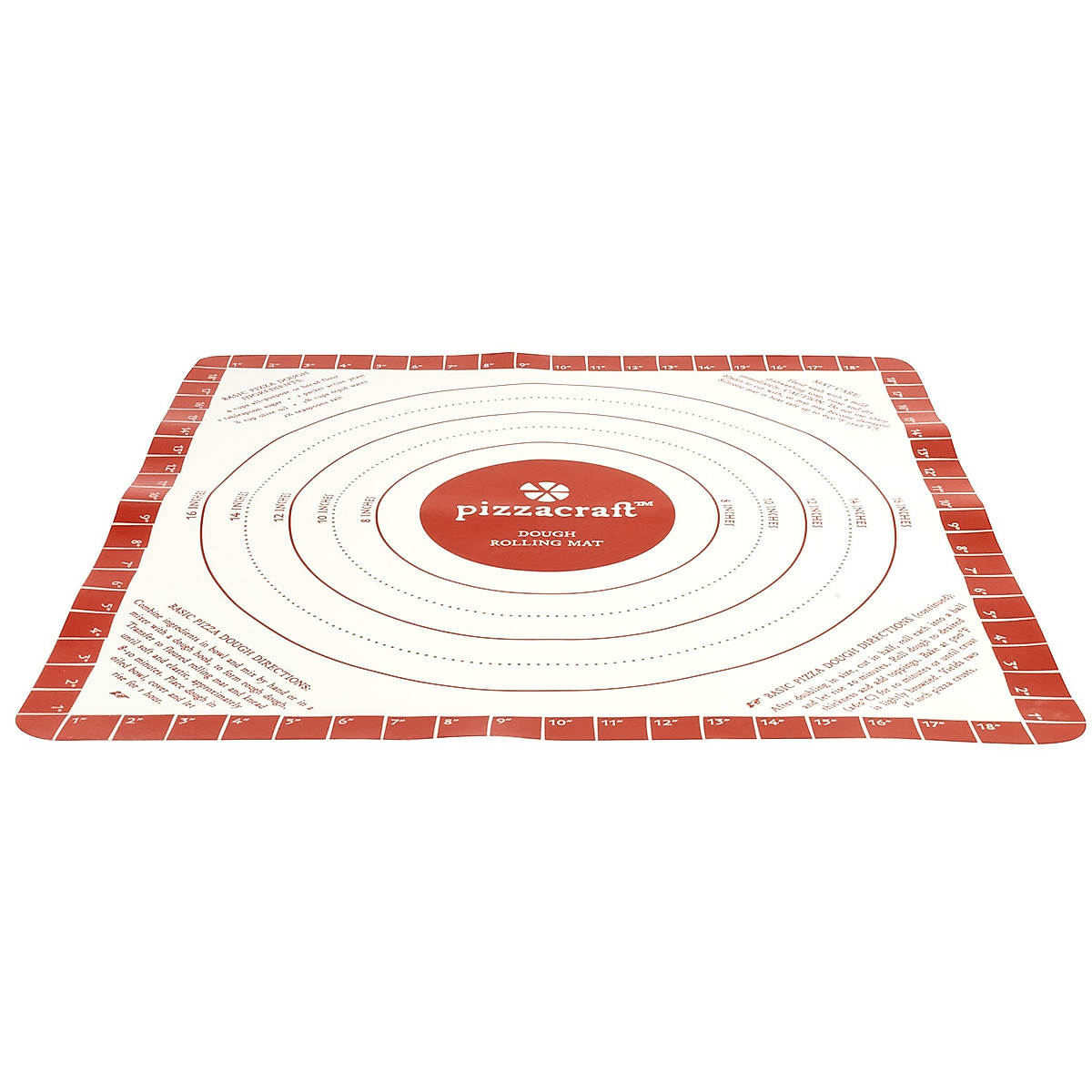 PC0408 Silicone Dough Rolling Mat, 20 by 20-Inch