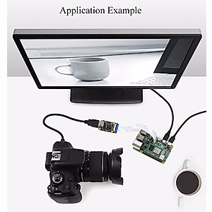 HDMI to CSI Camera Adapter, Support from HDMI Input up to 1080p 30fps, Compatible with Raspberry Pi 4 Model B/3B+/3B/2B/3A+/Pi Zero/Zero W/WH/Pi Zero 2W, Raspberry Pi CSI Cameras