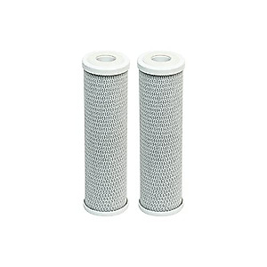 CFS – 2 Pack Whole House Water Filter Cartridges, Carbon Filter For Cleaner Water at Home – Remove Bad Taste & Odor – Whole House Replacement Water Filter Cartridge - 5 Micron - White