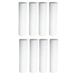 CFS COMPLETE FILTRATION SERVICES EST.2006 8-Pack Replacement GE GXWH04F Polypropylene Sediment Filter - Universal 10-inch 5-Micron Cartridge for GE HOUSEHOLD PRE-FILTRATION SYSTEM