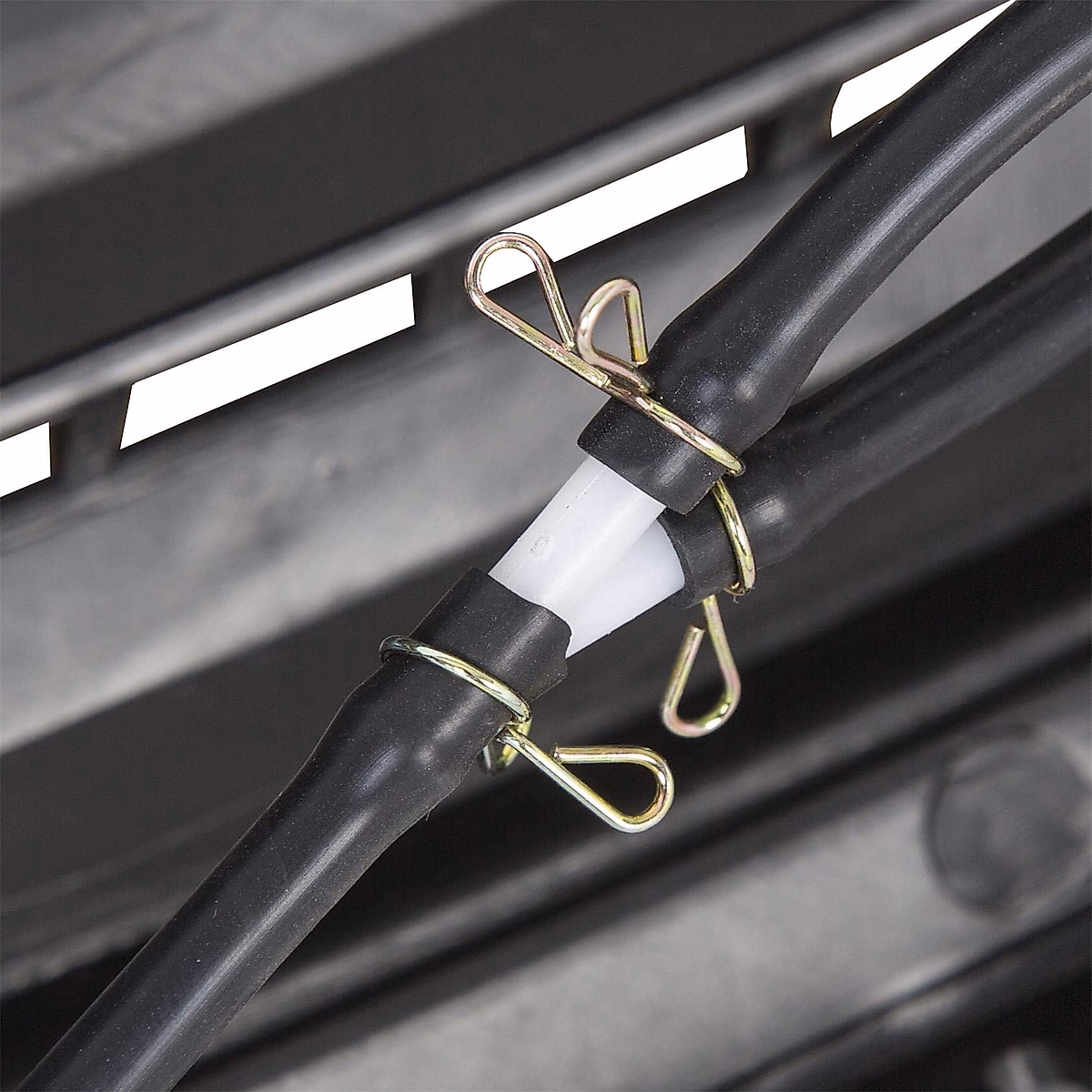 ECOTRIC Pair Front Cowl Panel Grille Vents Windshield Wiper Set w/Seals Compatible with 2009-2014 Ford F150 Replace # BL3Z15022A68A & BL3Z15022A69A Passenger Driver Side