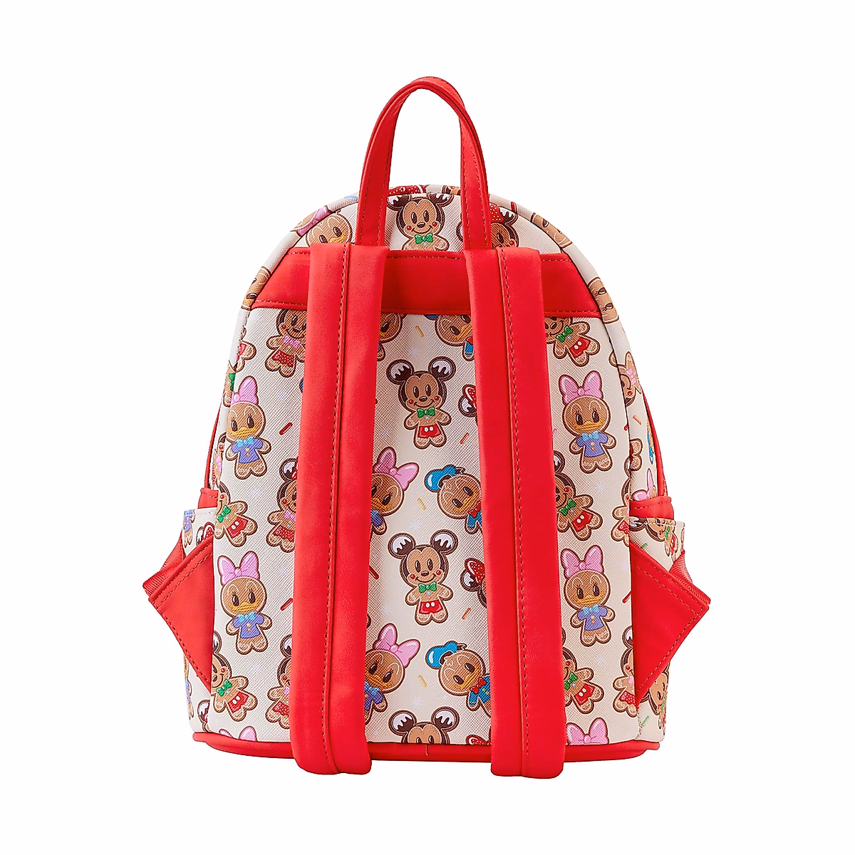 Loungefly Disney Mickey & Friends Gingerbread Cookie All-Over Print Mini Backpack With Ear Headband