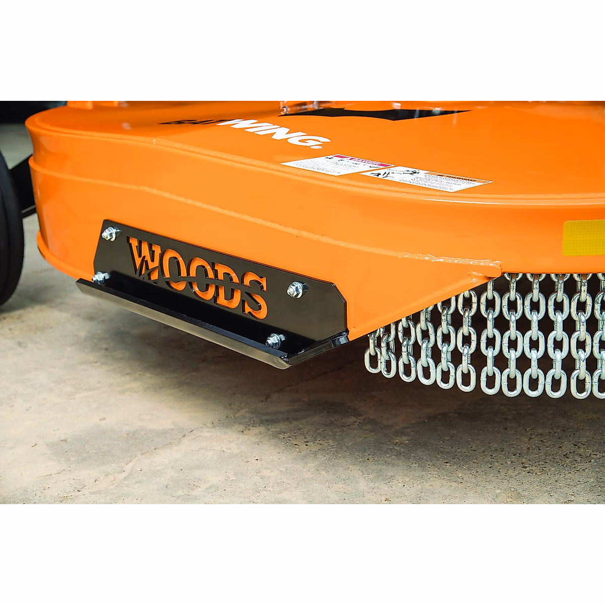 WOODS OEM 1008190 Genuine Replacement 1-1/2 Inch Blade Pin Kit, Compatible BW1260J Batwing Cutter, Authentic Performance Parts for Lawn Mower and Cutter Tractor Attachments