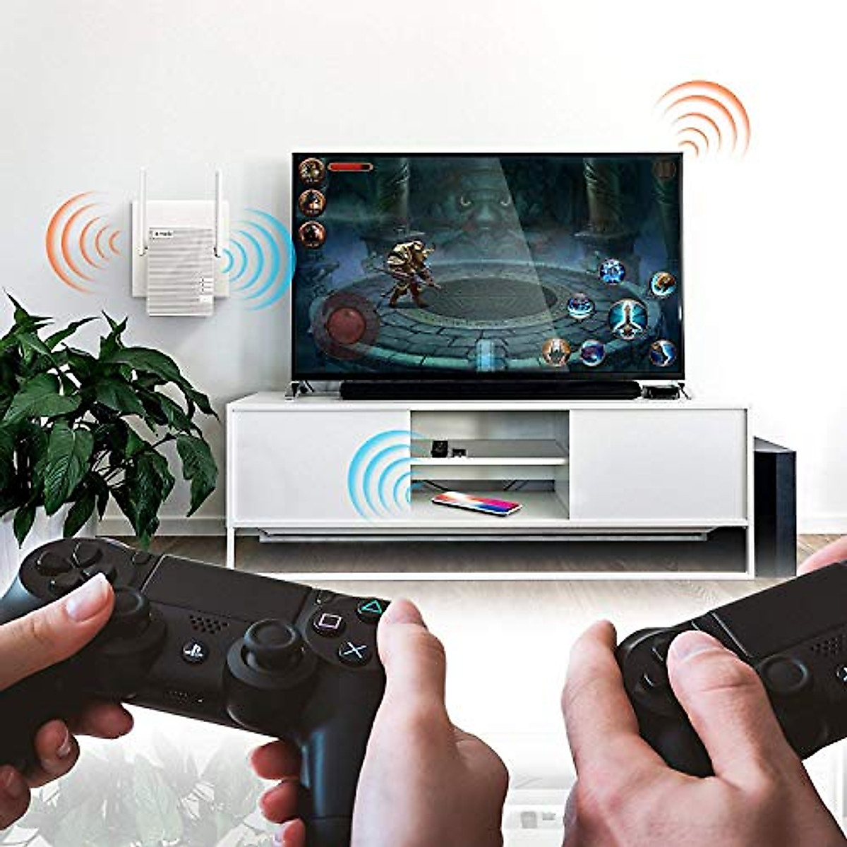 Tenda N300 Universal Wi-Fi Wireless Range Extender (A301)