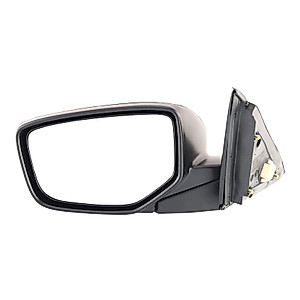 Kool Vue Left Power Heated Door Mirror Compatible With Honda Accord 2008-2012 Paintable Sedan