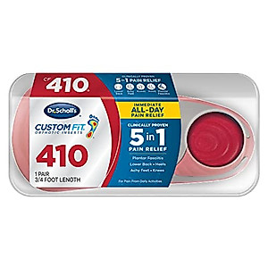 Dr. Scholl's Custom Fit Orthotic Inserts, CF 410