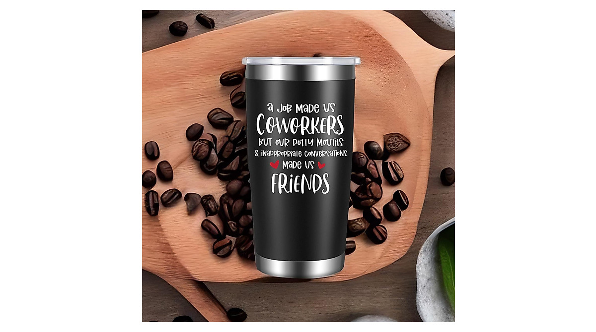 GSPY Wine Tumbler - Perfect Funny Gifts for Coworkers