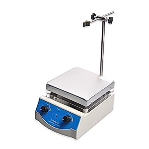 JoanLab Lab SH-3 Magnetic Stirrer Hot Plate, Stir Plate, Magnetic Mixer, 3,000mL, 100~1600rpm, 500W, 350°C Magnetic Stirrer Hot Plate, Heated Magnetic Stirrer, Lab Hot Plate Magnetic Stirrer