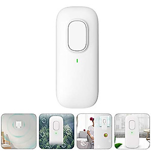 NUOBESTY Air Purifiers Small Air Cleaner Room Air Filter High Efficiency Portable Double Output Anion Air Cleaner For Home Office Pets Smokers Dust White