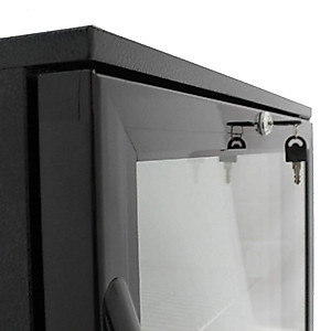 New Procool Refrigeration Single Door Back Bar Cooler with Blue LED; 24" Wide, Counter Height Refrigerator