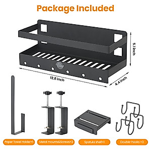 Blackstone Griddle Caddy - Space Saving Grill Accessories Tool Holder, BBQ Accessories Organizer Box for 17"/22"/28"/36" Griddle