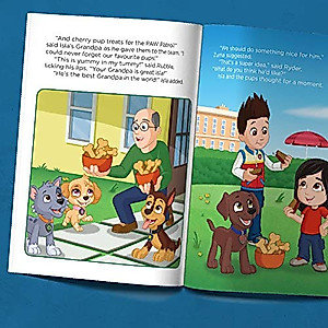 PAW Patrol Personalized Book: Adventures with Daddy (Large Softback)
