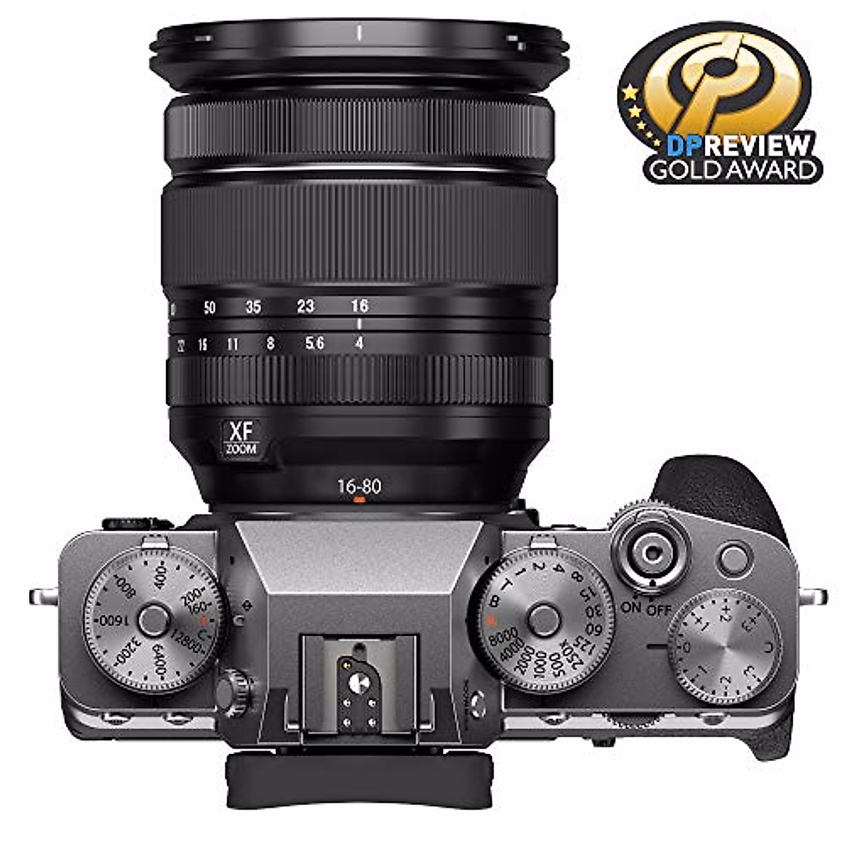 Fujifilm X-T4 Mirrorless Digital Camera XF16-80mm Lens Kit - Silver