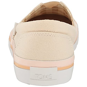 TOMS Women's Fenix Slip-On Sneaker, Beige, 12