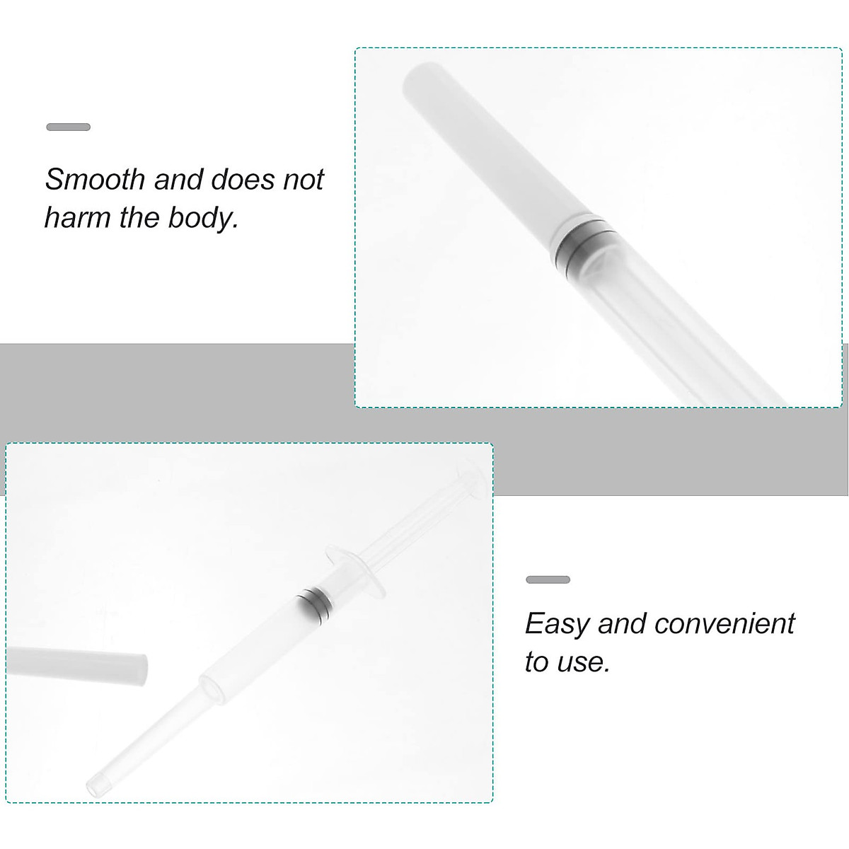 FOMIYES Nose Wash 10pcs Disposable Lube Applicators Shooter Personal Lubricant Nasal Hemorrhoids Syringe Launcher Syringe for Women Men 3g Lash Applicator