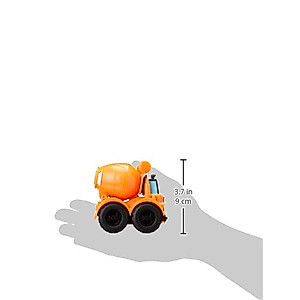 Play-Doh Wheels Mini Cement Truck Toy with 1 Can of Non-Toxic Cement Colored Buildin' Compound