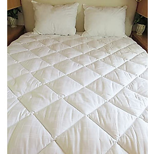 AB Lifestyles RV 72x80 Camper King Quilted Mattress Pad Cover. Fitted Sheet Style. for RV, Camper. Made in The USA
