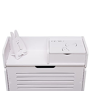 2 Tier Portable Shoe Storage Organzier Modern Shoe Cabinet Tipping White Shoe Cabinet, Shoe Rack Storage Organizer for Closet Hallway Bedroom Entryway