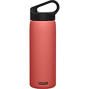 CamelBak Carry Cap Bottle - Vacuum Insulated Stainless Steel - Easy Carry, 32 oz, Terracotta Rose