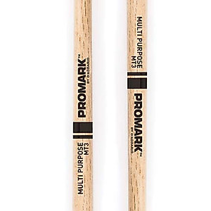 Pro Mark ProMark Drum Mallet - Multi-Purpose Felt Mallet - Soft Felt - For Use with Timpani, Concert Toms and Cymbals - Shira Kashi Oak Handle for Weight - Gradual Taper for Quick Motion - 1 Pair