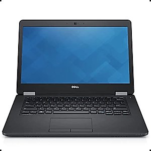Dell Latitude E5470 14 inches HD, Core i7-6600U 2.6GHz, 16GB RAM, 512GB Solid State Drive, Windows 10 Pro 64Bit, Webcam, (Renewed)