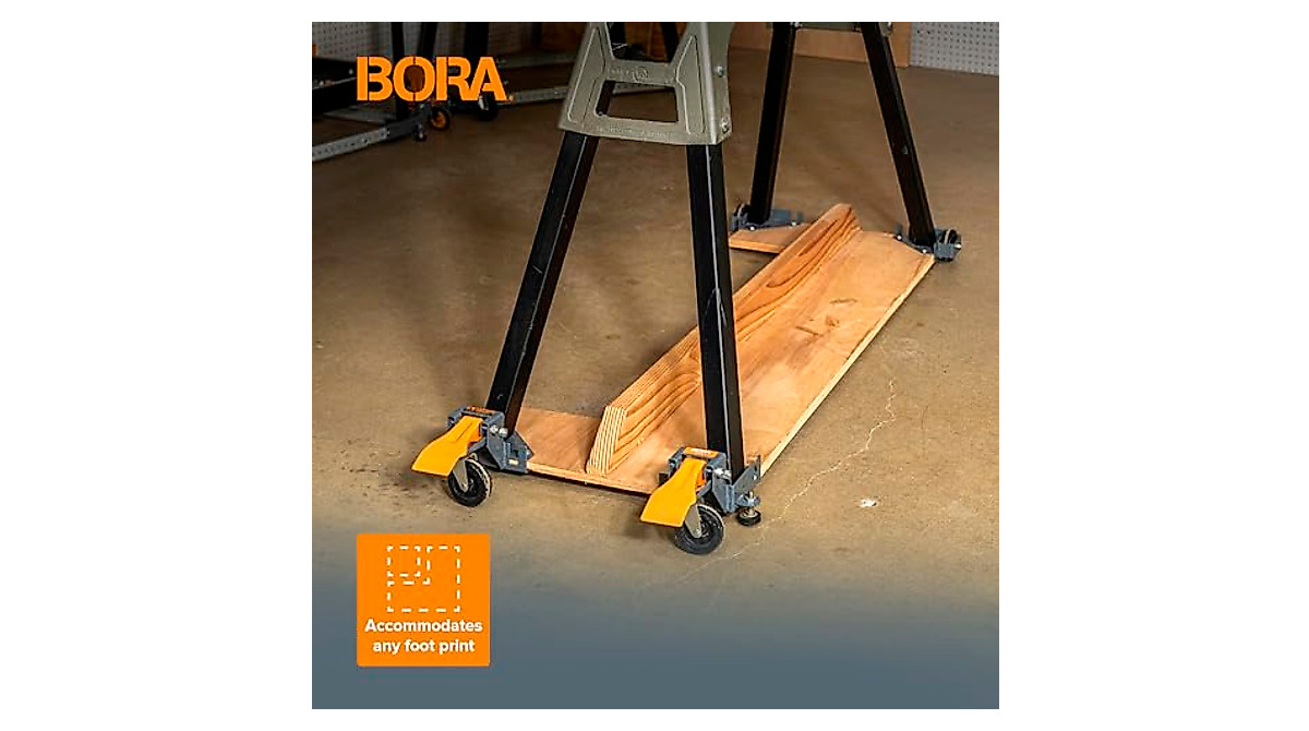Bora Portamate Mobile Base Kit PM-1100 – Heavy Duty, Adjustable Dolly