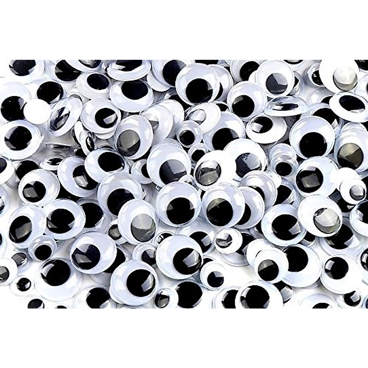 Playscene Children's Craft 'Wiggle-Googly Eyes' (500 Piece Pack)