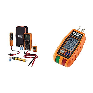 Digital Multimeter Test Kit with GFCI Outlet Tester | Klein Tools