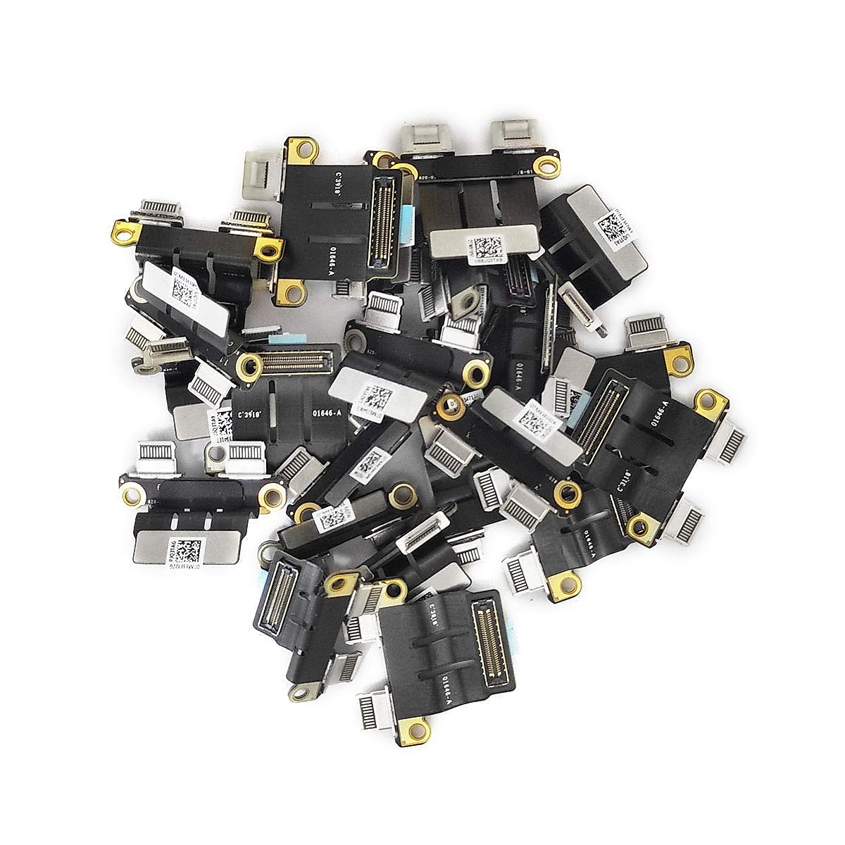 ICTION New 821-01646-02 for MacBook Pro Retina 13" 16'' A2159 A2141 Type-C USB-C Charging DC-in DC Power Jack Board Connector 2019 Year