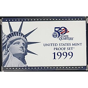 1999 S US Mint Proof Set Original Government Packaging