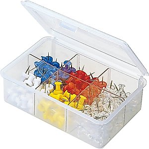 Kokuyokahi-S20 plastic thumbtack Dharma 5 color set (japan import)