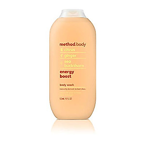 Method Body Wash, Energy Boost, 18 oz, 1 pack, Packaging May Vary