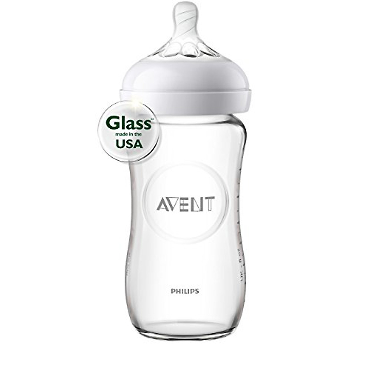 Philips Avent Natural Glass Bottle Baby Gift Set, SCD201/01